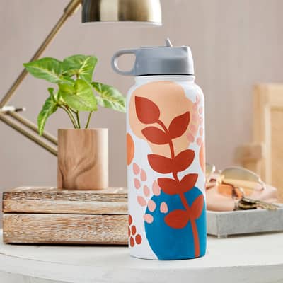 Painted Water Bottle | Projects | Michaels