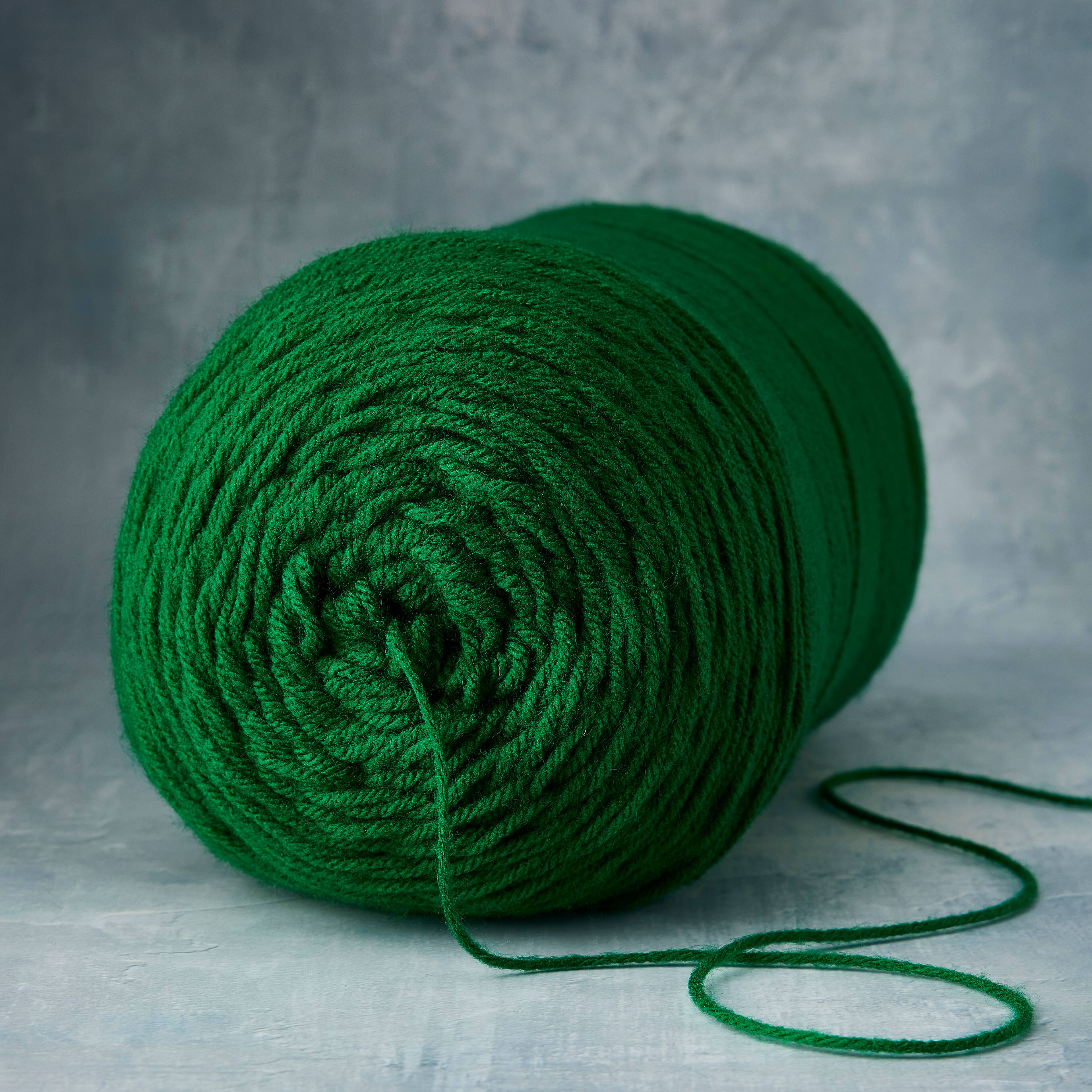 Kelly Green Acrylic Cone Yarn Macrame Yarn Sewing & Fiber etna.com.pe