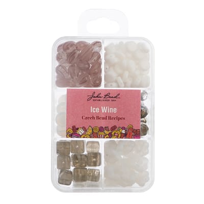 John Bead Czech Glass Recipe Box Beading Kit | Michaels