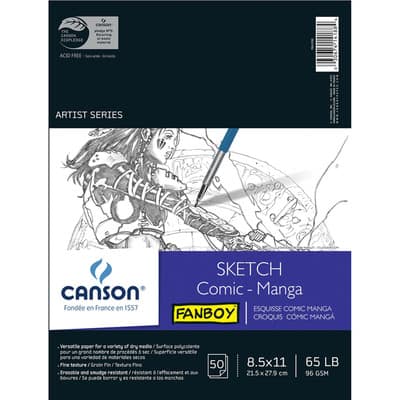 Canson® Fanboy™ Comic-Manga Sketch Pad, 8.5" x 11" | Michaels