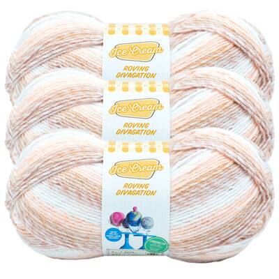 3 Pack Lion Brand® Ice Cream® Roving Yarn | Michaels
