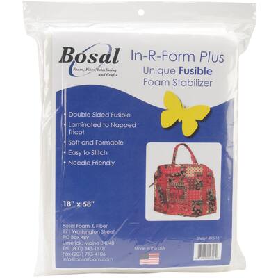 Bosal In-R-Form Plus Unique Fusible Foam Stabilizer, 18" x 58" | Michaels