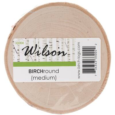 Wilson® Enterprises Birch Rounds | Natural Wood | Michaels
