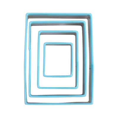 Rectangle Stainless Steel Nested Cookie Cutter Set by Celebrate It ...