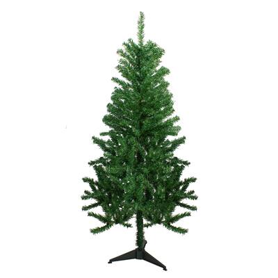 5ft. Unlit Medium Mixed Green Pine Medium Artificial Christmas Tree ...