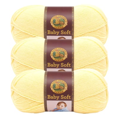 3 Pack Lion Brand® Baby Soft® Yarn | Michaels
