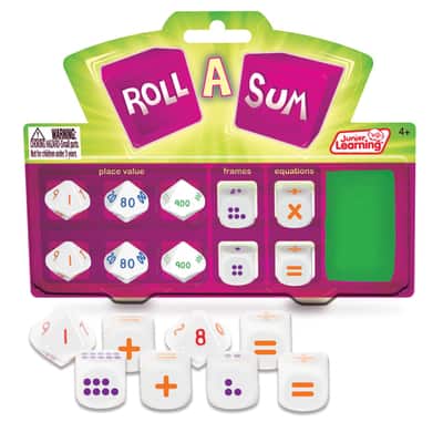 Junior Learning® Roll a Sum Game | Michaels