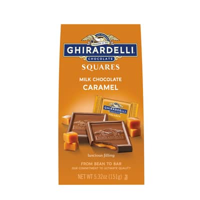 Ghirardelli® Caramel Filled Milk Chocolate Squares, 5.32oz. | Michaels