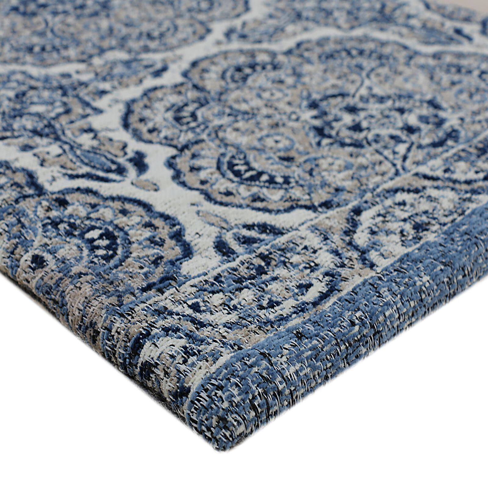RugSmith Blue Medallion Anti-Fatigue Kitchen Mat, 20" x 36" | Michaels