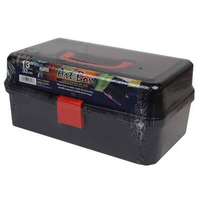 Pro Art 13" Black Art Box Organizer | Michaels