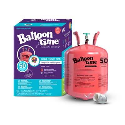 Balloon Time® Jumbo Helium Tank | Michaels