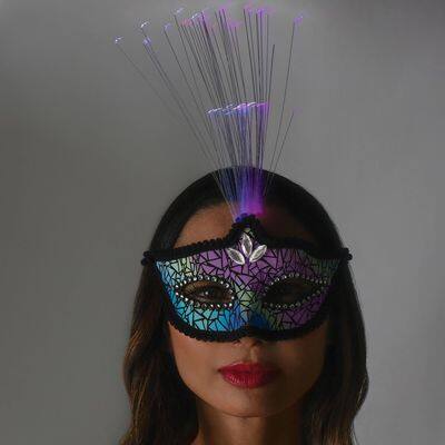 Fiber Optic Light Up Mask | Michaels