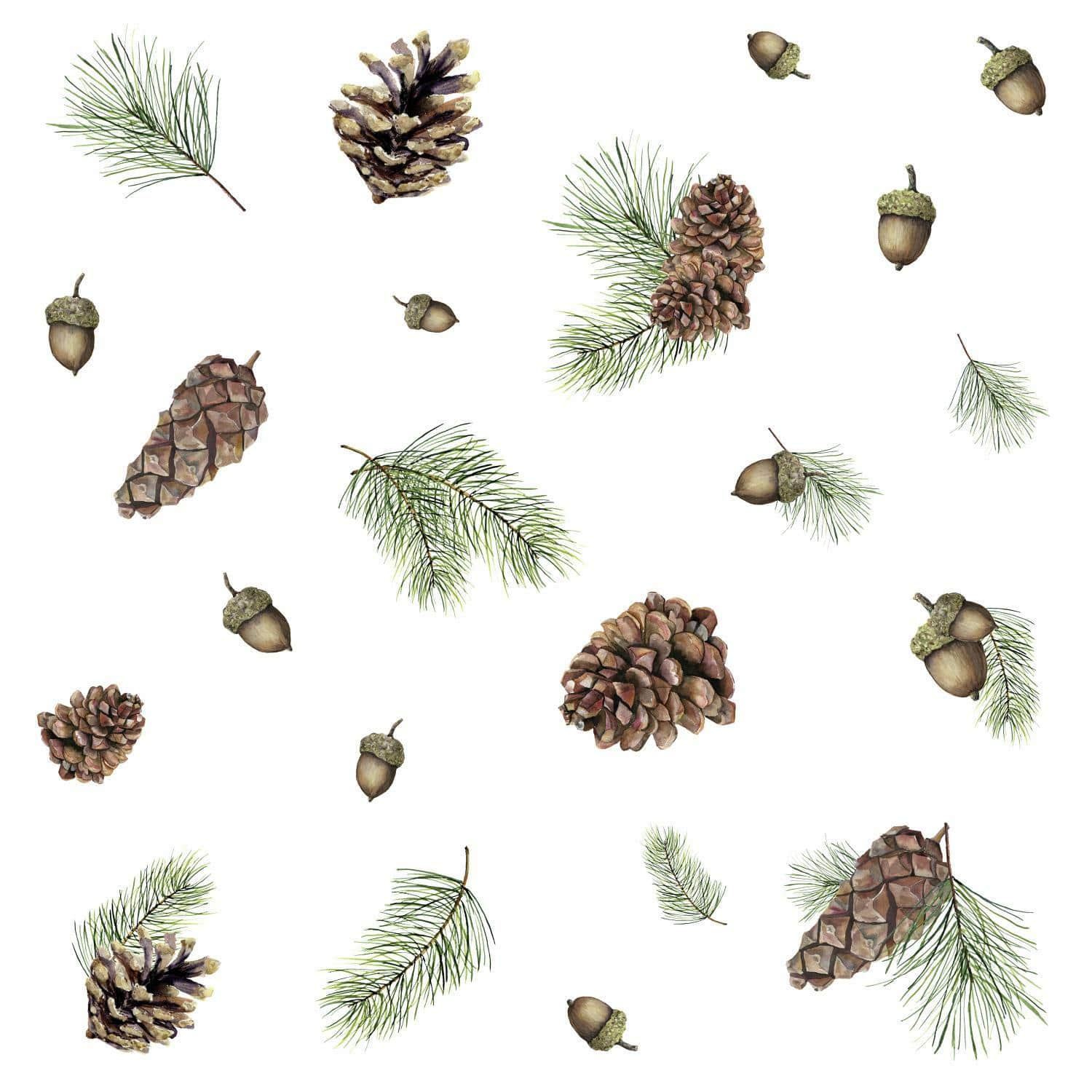 RoomMates Acorn & Pinecone Peel & Stick Wall Decals | Michaels