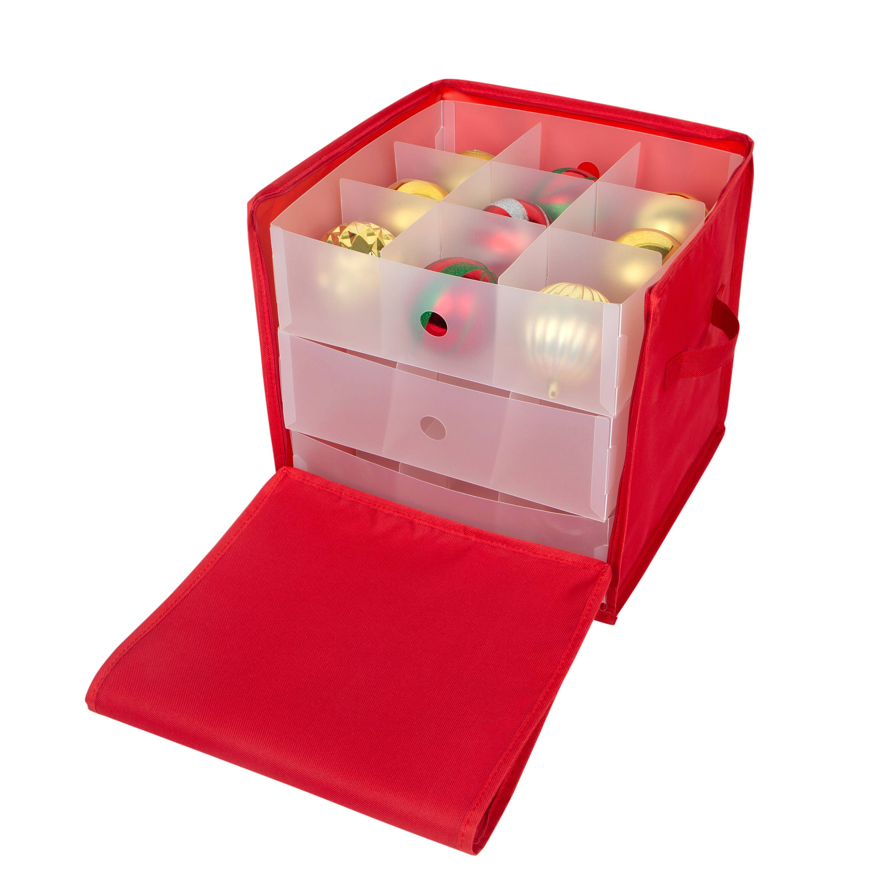 Simplify Stackable Christmas Ornament Storage Box | Michaels