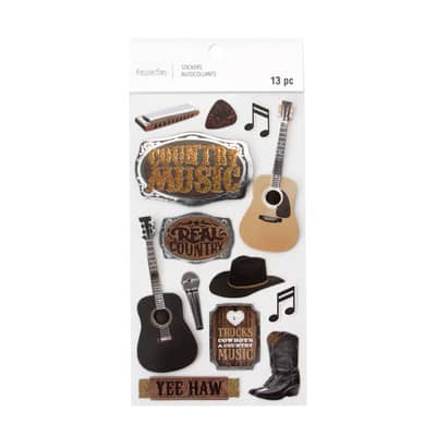 Country Music Stickers by Recollections™ | Michaels
