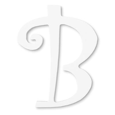 5" White Curlicue Letter by Make Market® | Michaels