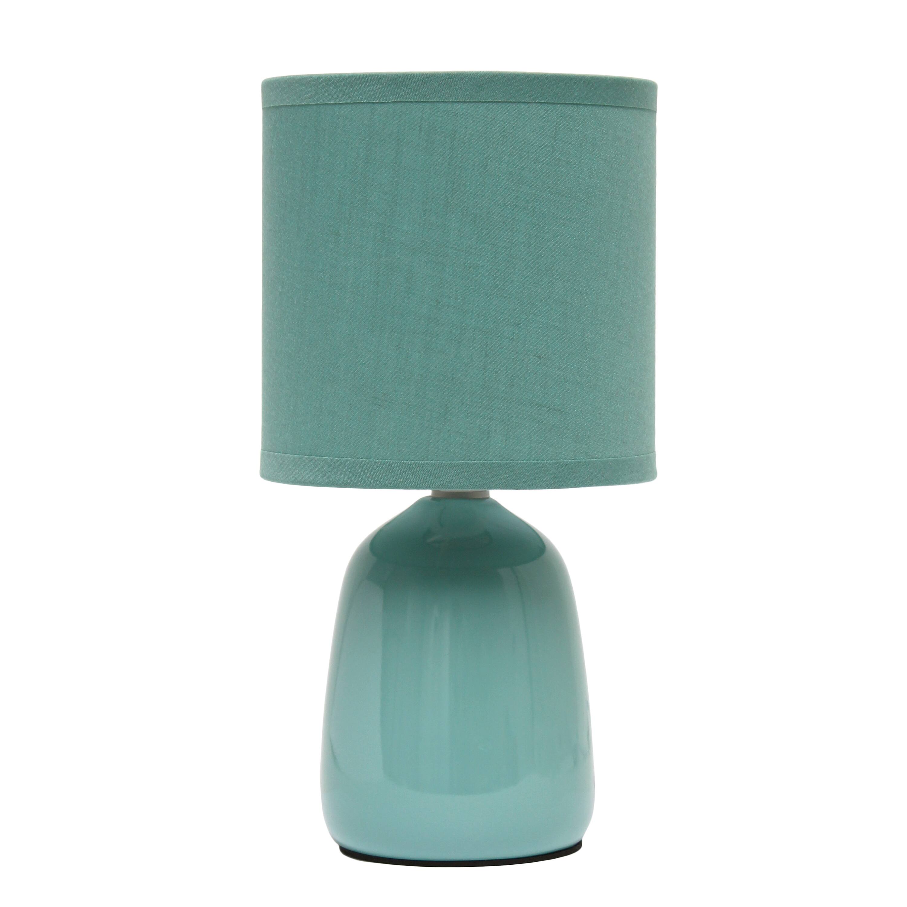 Simple Designs 10" Thimble Base Ceramic Table Lamp | Michaels