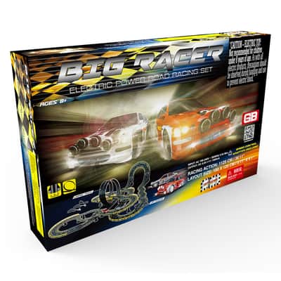 Golden Bright Big Racer Electric Powered Road Racing Set | Michaels