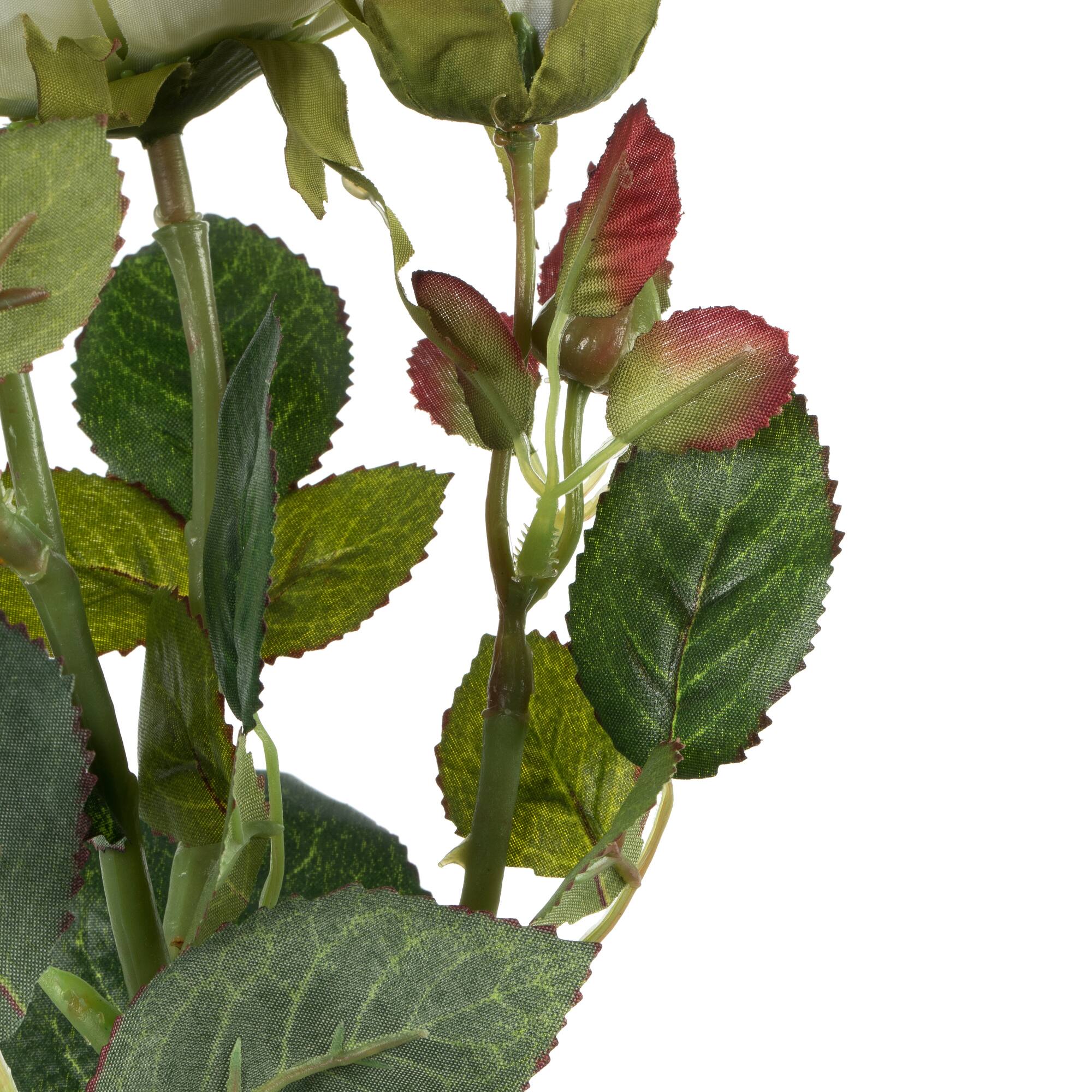 White Rose Stem, 3ct. | Michaels