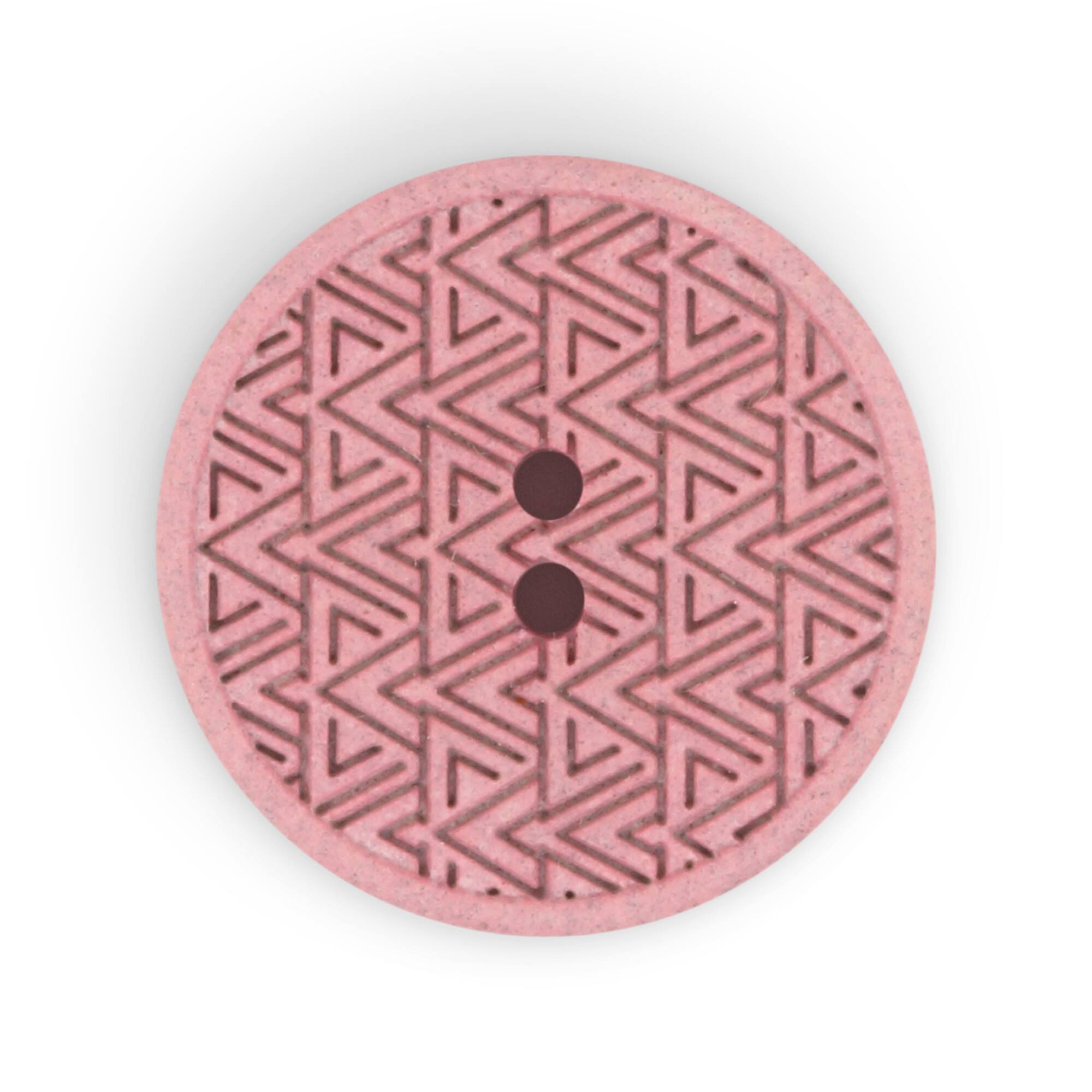 Dritz® 20mm Recycled Hemp Geometric Round Button, 9ct. | Michaels