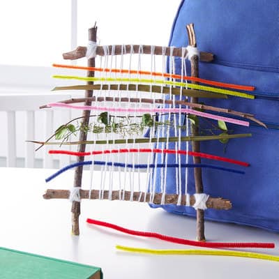 Kids Woven Nature Stick Art | Projects | Michaels