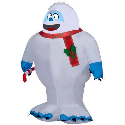 3.5ft. Airblown® Inflatable Christmas Bumble with Candy Cane | Michaels