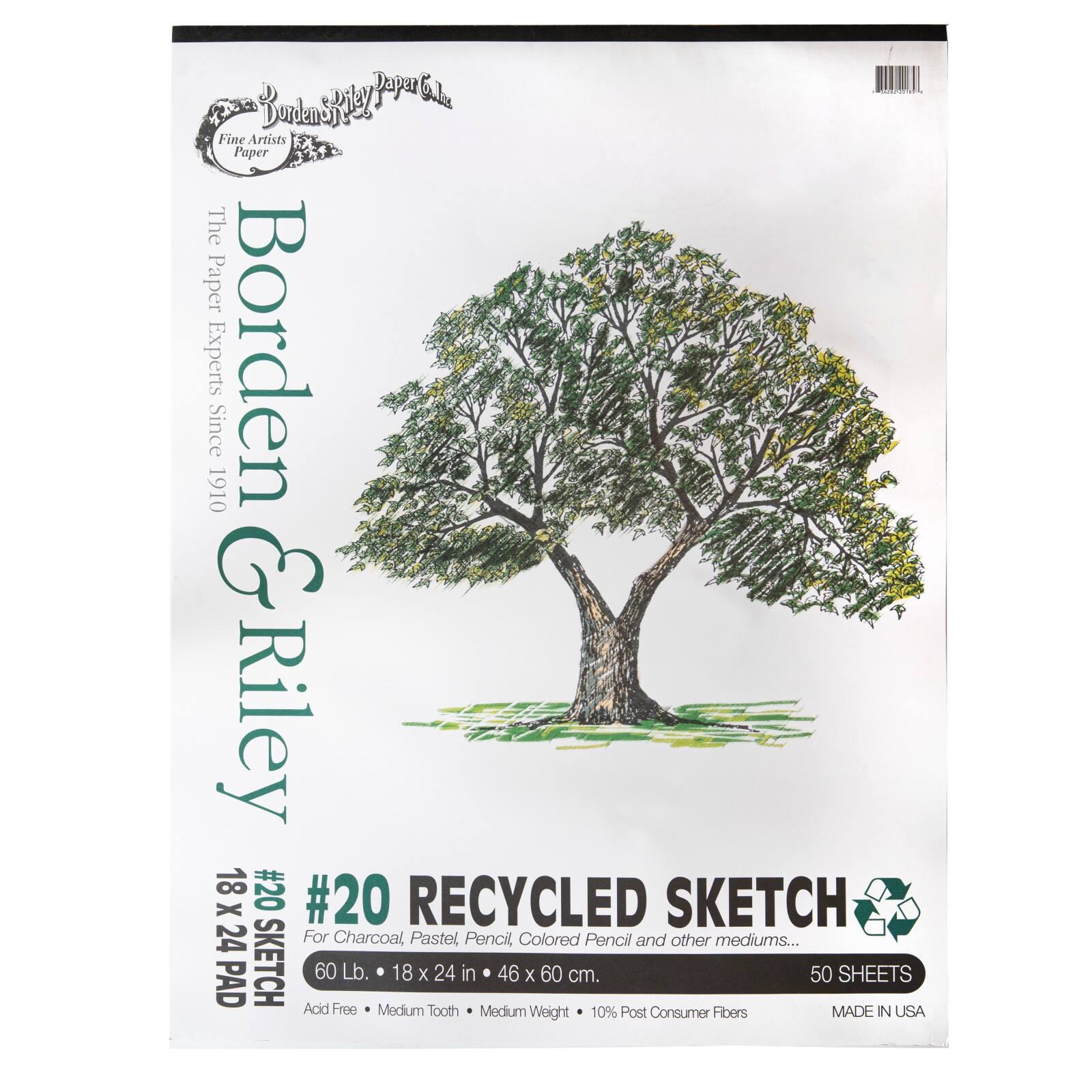 Borden & Riley #20 Recycled Sketch Paper Pad | Michaels