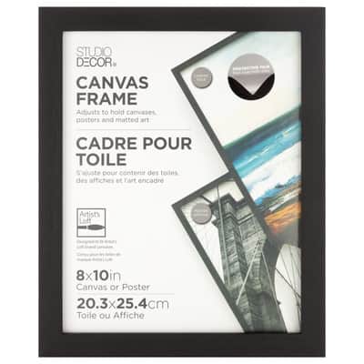Black Canvas Frame by Studio Décor® | Michaels