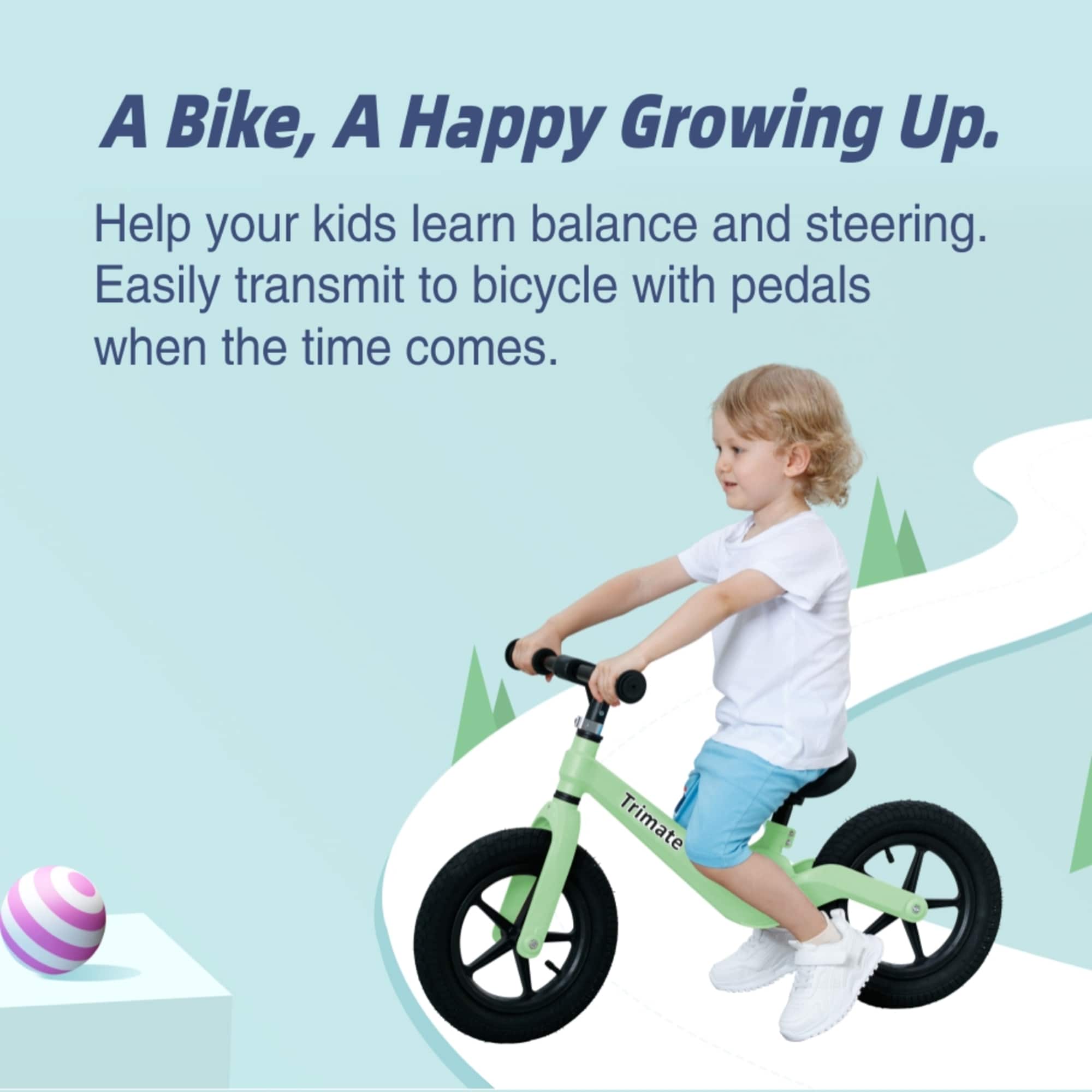 Trimate Green 2 Wheel Balance Bike | Michaels