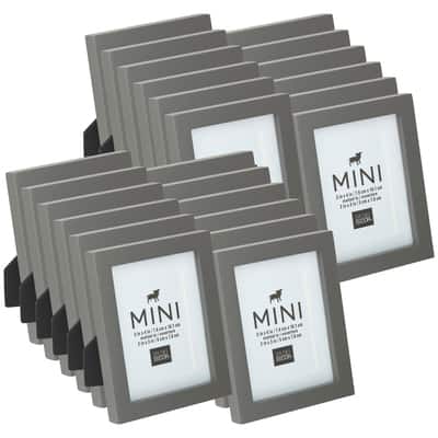 Buy in Bulk - 24 Pack: 2" x 3" Mini Frame with Mat by Studio Décor ...