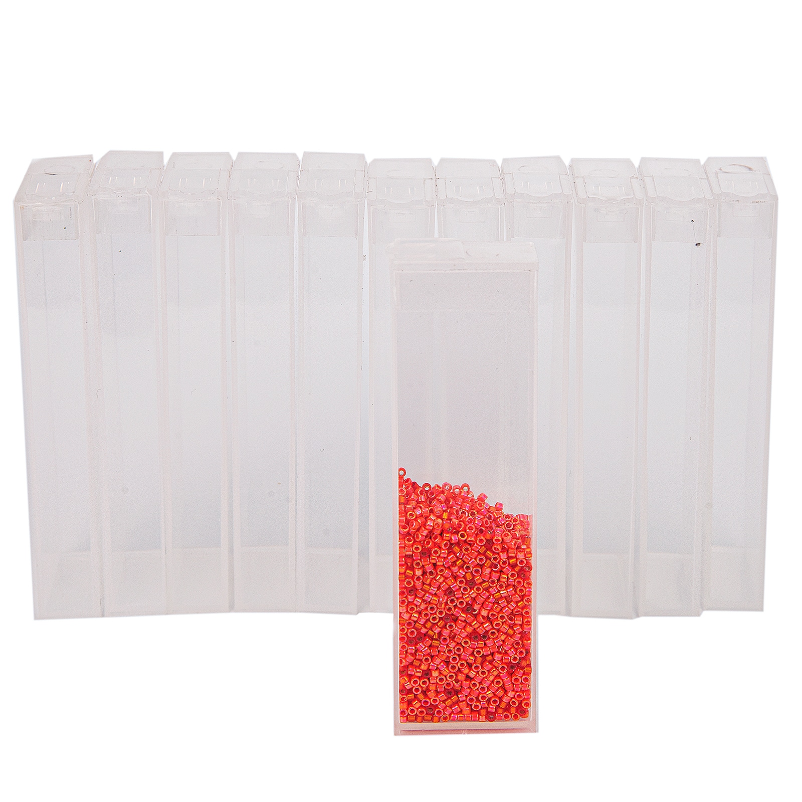The Beadsmith® Fliptop 12 Box Storage System | Plastic Bead Storage ...
