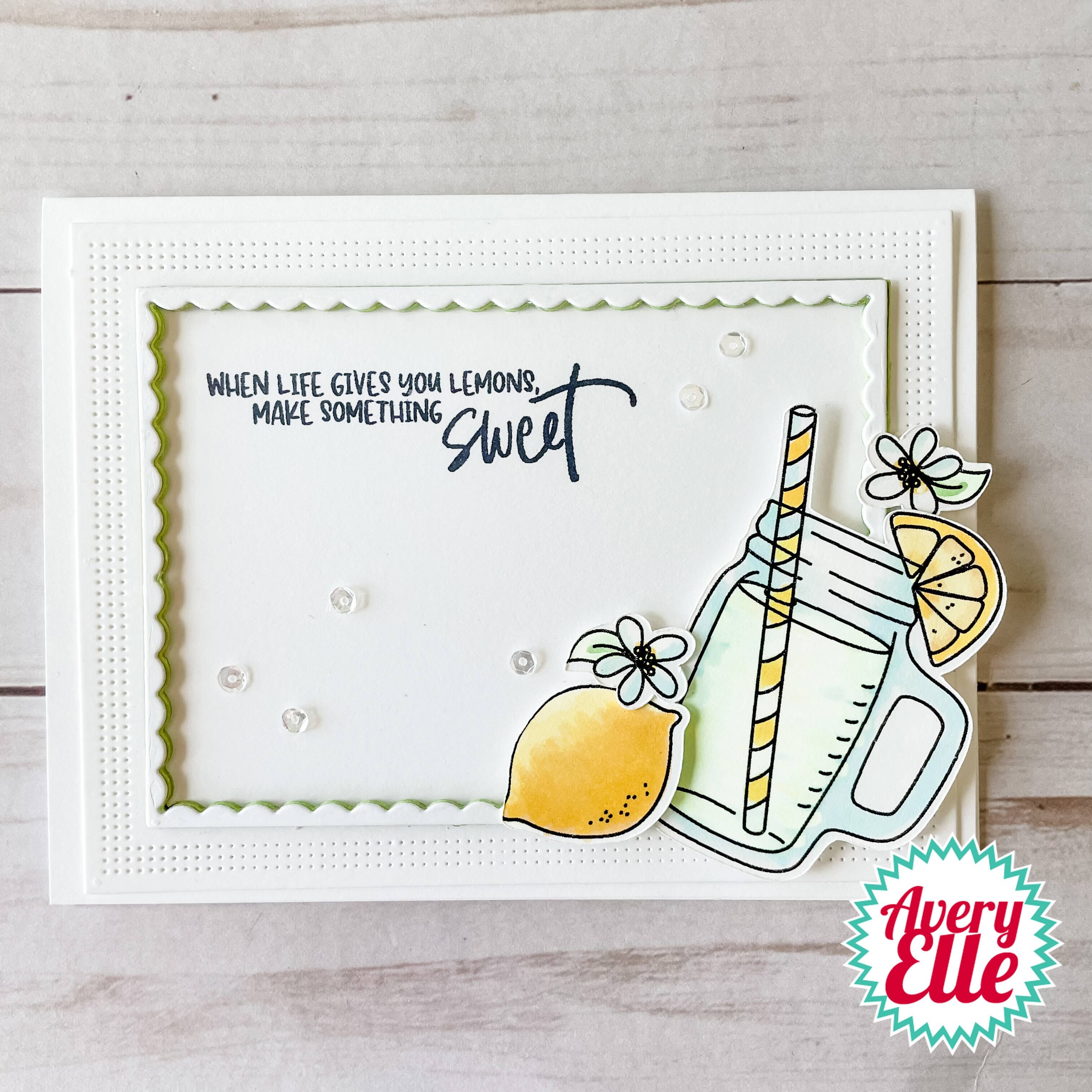 Avery Elle Be Zesty Clear Stamp Set | Michaels