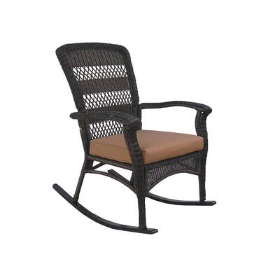 42" Wicker Rocker Chair with Cushion | Michaels