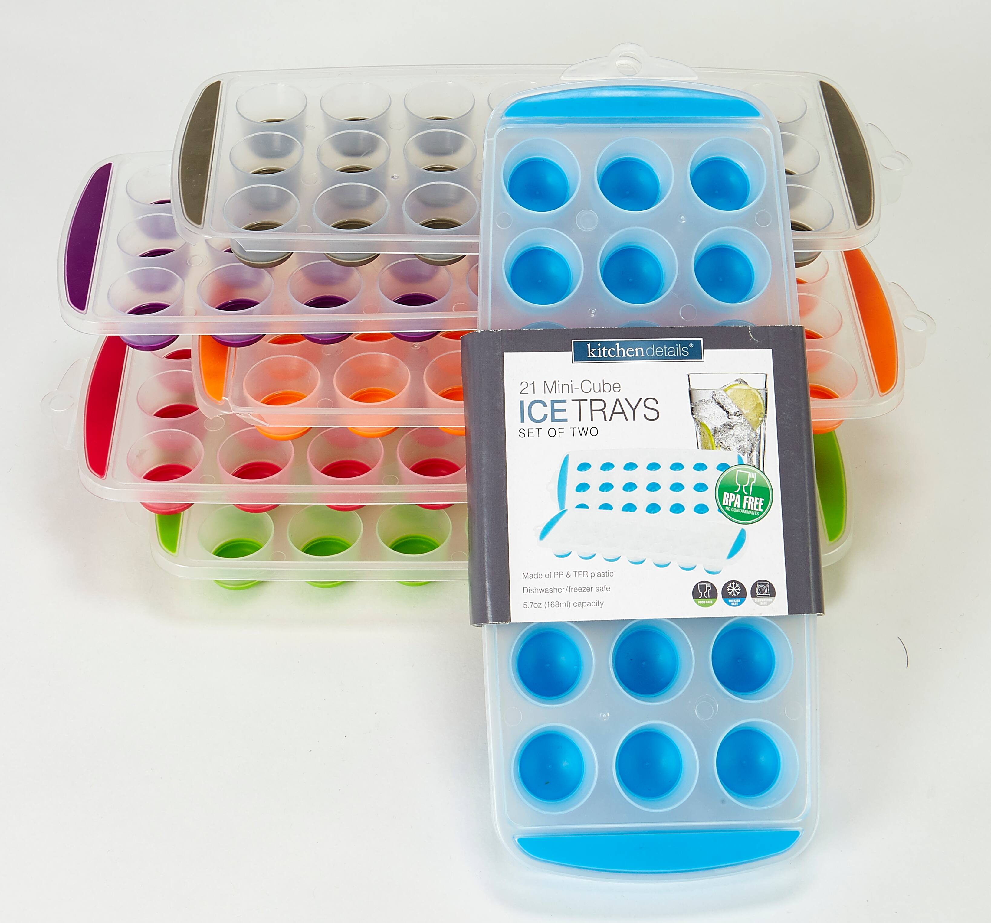 Kitchen Details Assorted 2-Pack Mini Ice Cube Tray | Kitchen ...