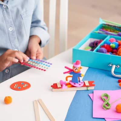 Craft Stick Sled and Character | Projects | Michaels