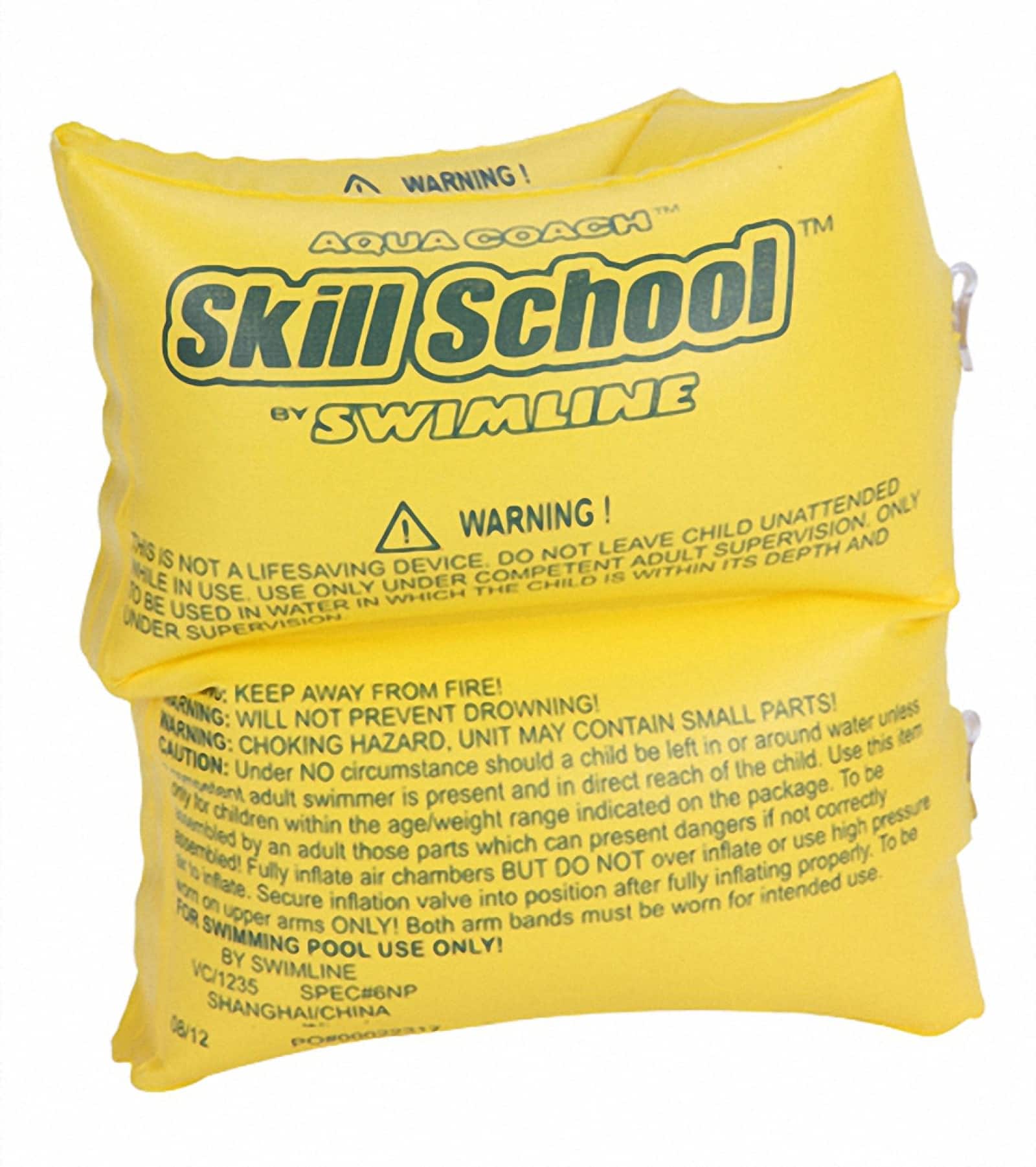 Swim Central Inflatable Yellow Swimming Pool Arm Floats Set | Michaels