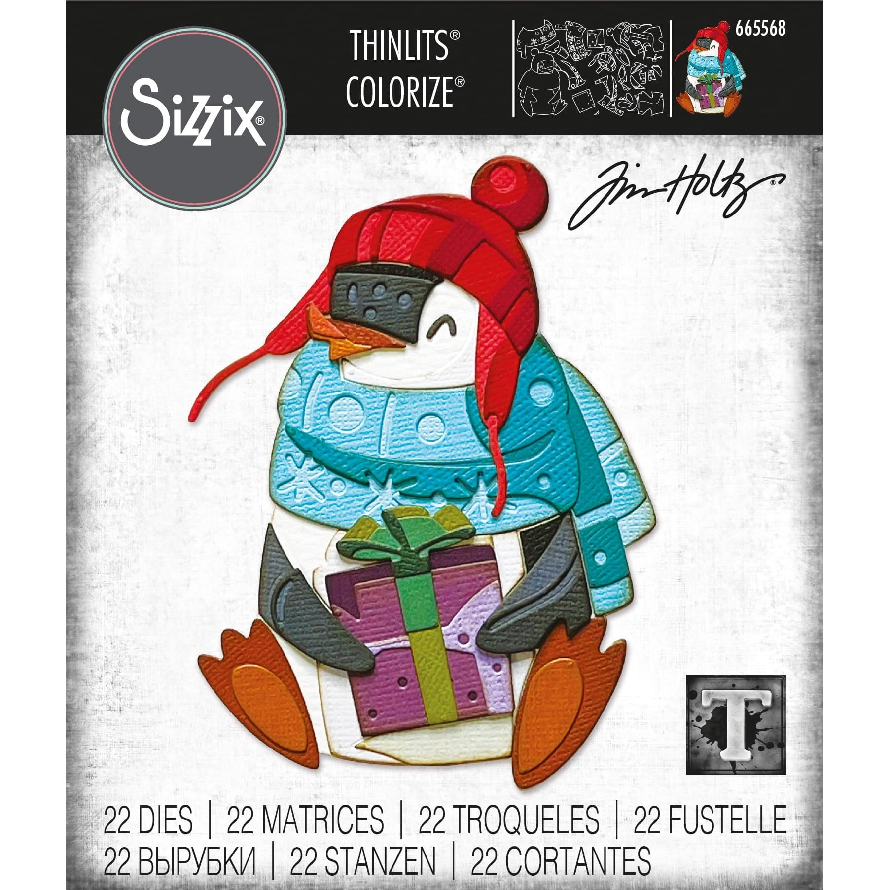 Sizzix® Thinlits® Colorize® Eugene by Tim Holtz Die Set | Michaels