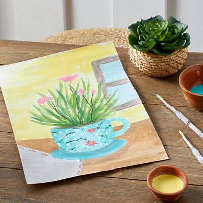 Illustrated Container Painting | Projects | Michaels