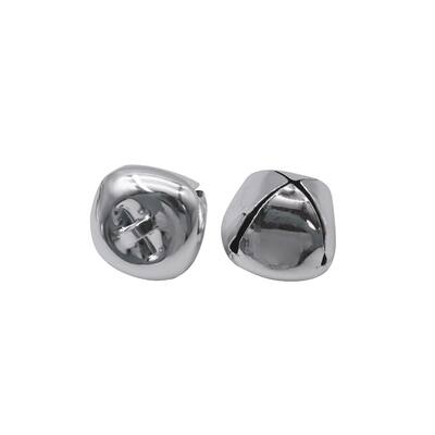 50mm Silver Jingle Bells by Creatology™ | Michaels