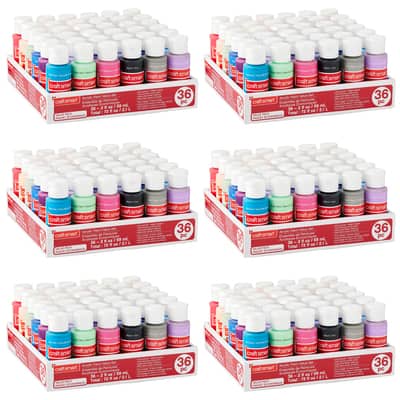 Buy in Bulk - 6 Pack: 36 ct. (216 total) Acrylic Paint Value Set by ...