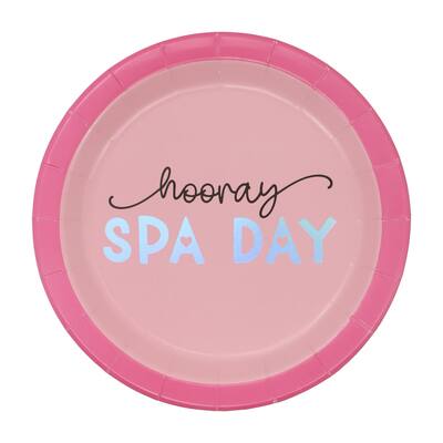 7" Spa Day Snack Plates, 8ct. by Celebrate It™ | Michaels