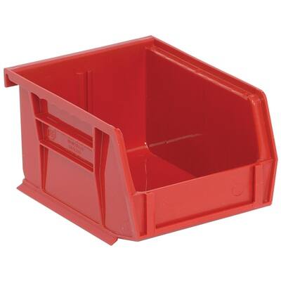 Quantum Storage Systems® Red ULTRA Stack & Hang Bin, Size: 5.375" x 4. ...