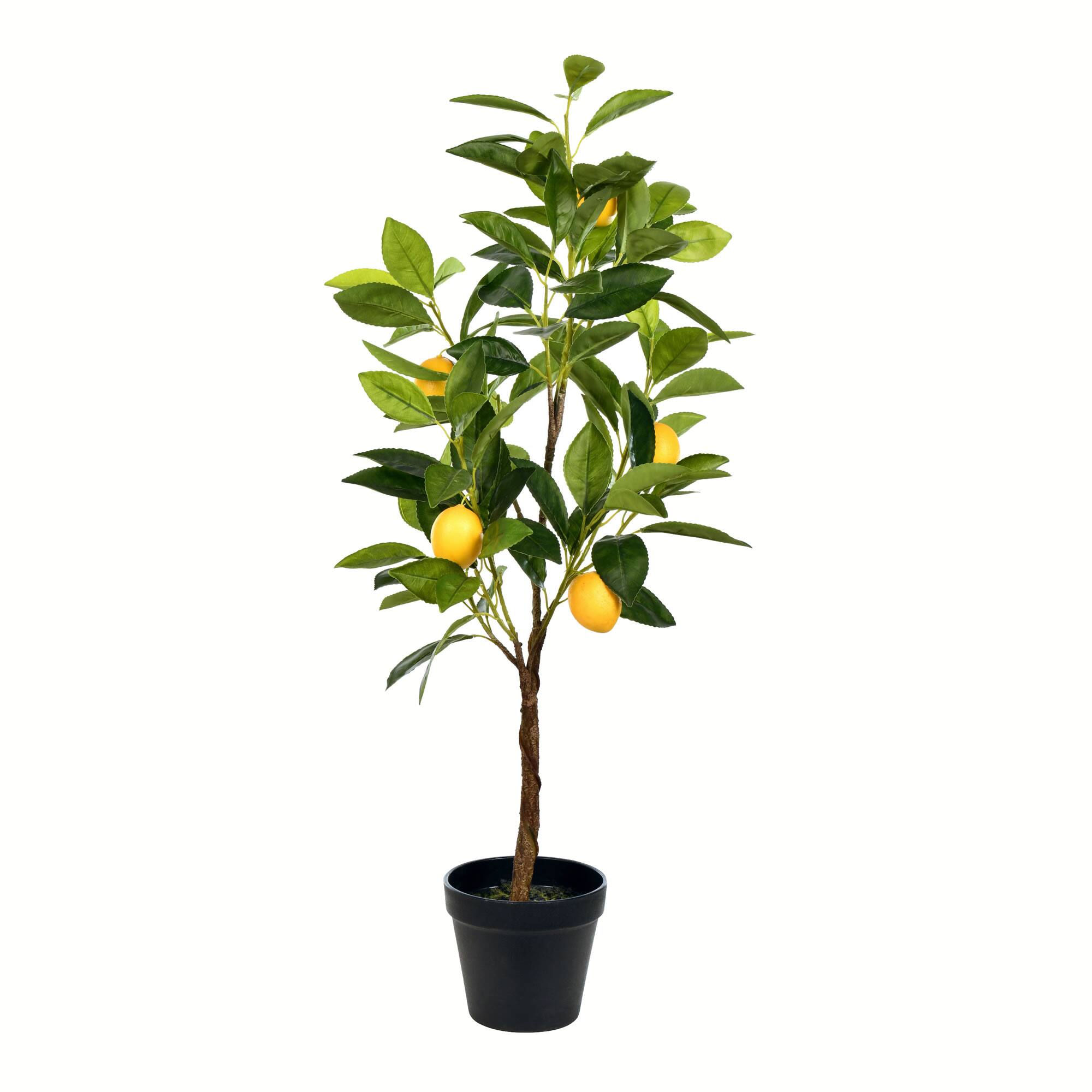 2.3ft. Potted Artificial Lemon Tree | Michaels