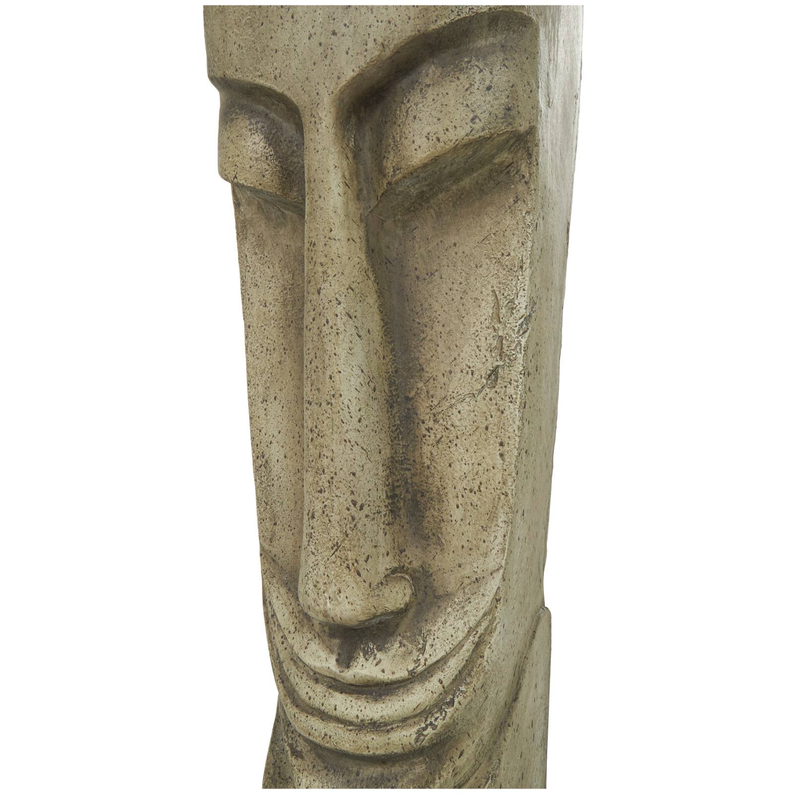 37" Gray Face Totem Sculpture | Michaels
