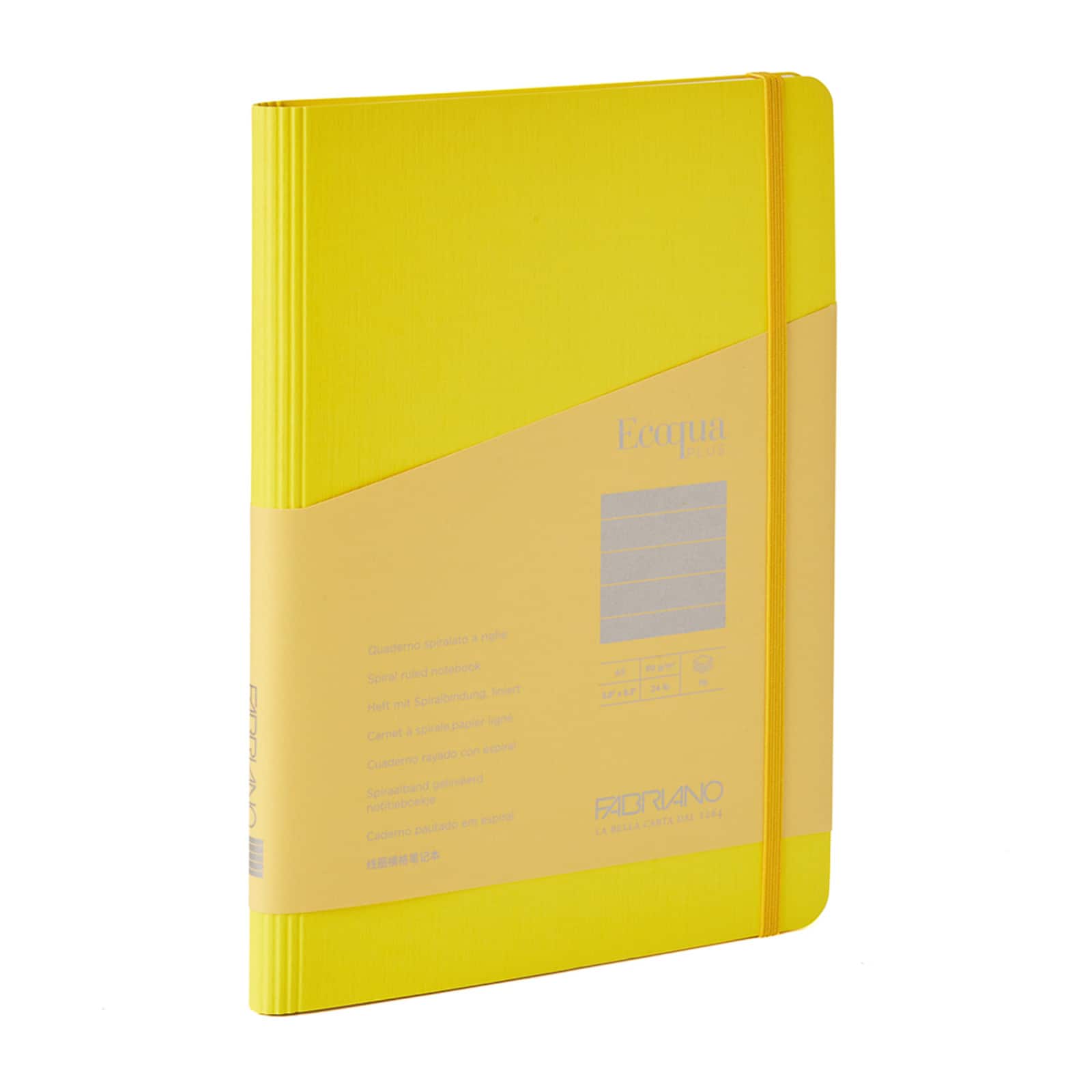 Fabriano® EcoQua Plus A5 Lined Hidden Spiral-Bound Notebook | Michaels