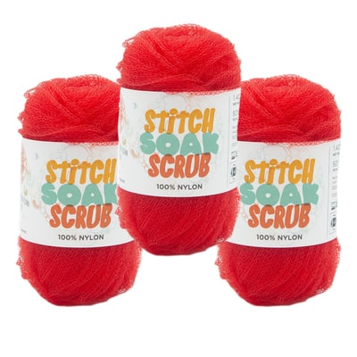 3 Pack Lion Brand® Stitch Soak Scrub Yarn | Michaels