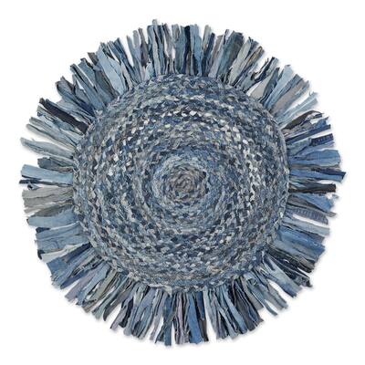 DII® Round Rag Rug, 3ft. | Michaels