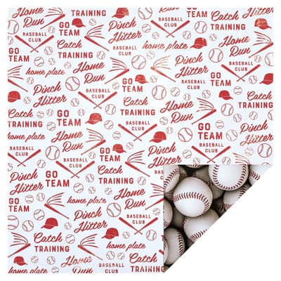 Baseball Double-Sided Cardstock Paper by Recollections™, 12" x 12 ...
