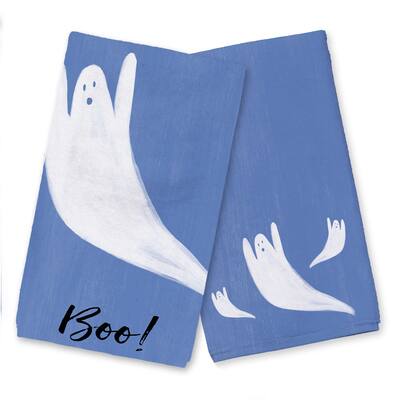 BOO Ghosts Tea Towel Set | Michaels
