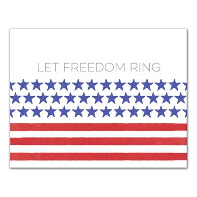 Let Freedom Ring Canvas Wall Art | Michaels